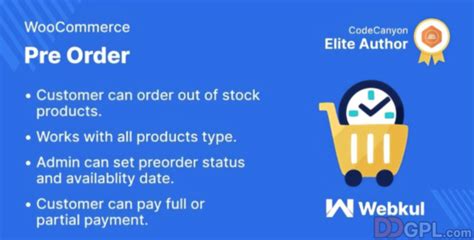 Wordpress Woocommerce Pre Order Plugin 2 3 0