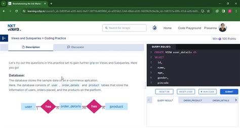 Video Learned About Views And Sub Queries In Sql Prasanna Thummala Posted On The Topic