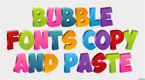 Copy Paste Font Bubble Letters Infoupdate Org