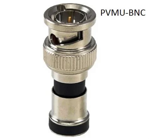 Nickel Plated Brass Male Bnc Compression Connector For Audio And Video 1 5 Mm At Rs 200 Piece In