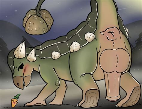 Rule 34 Ankylosaurian Ankylosaurid Ankylosaurus Asshole Asshole