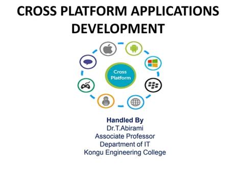 Cross Platform Applications Development Ppt Operating Systems Computer Software And