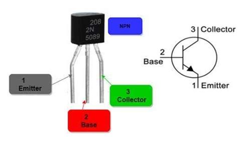 NPN Transistor Pinout Diagram And Explanation For Beginners