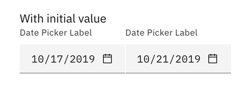 Datepicker Range Initial Value Behaves Weirdly When Trying To Change One Of The Dates Issue