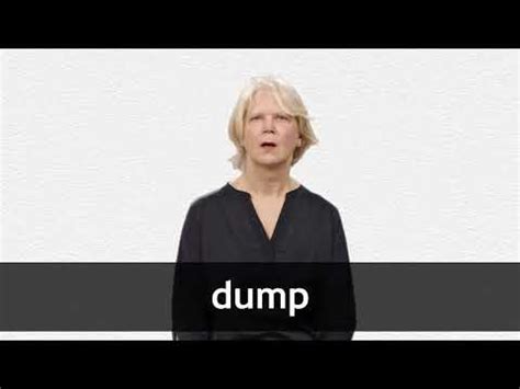 DUMP Definition And Meaning Collins English Dictionary