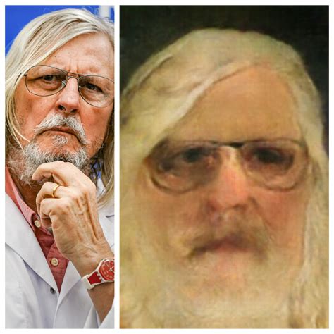 Photo Didier Raoult Version Mona Lisa Purebreak