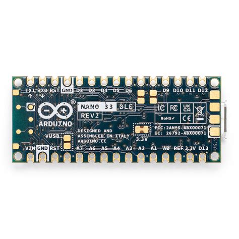 Arduino Nano 33 Ble Rev2 Module Abx00071 Original Made In Italy