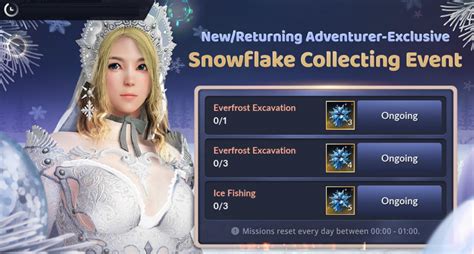 Events Snowflake Collecting Event Black Desert Mobile Official Website