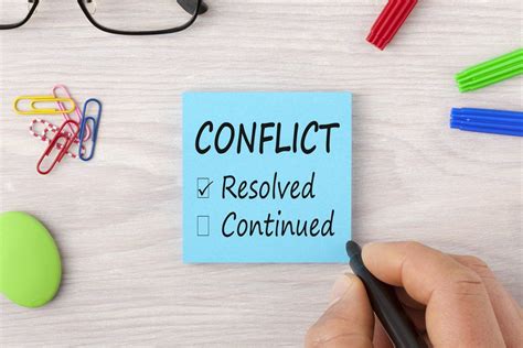 7 Steps For Resolving Conflict Effectively