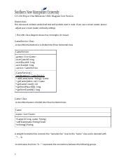 CS Project One Milestone UML Diagram GameService Game Course Hero
