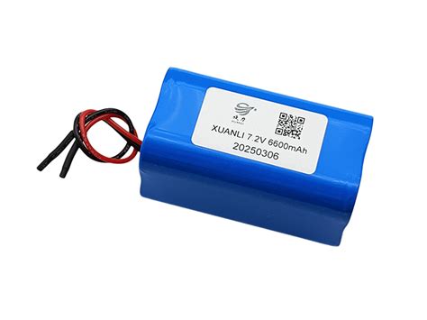 72v 6600mah 18650 Cylindrical Lithium Battery 2s2p Lithium Battery