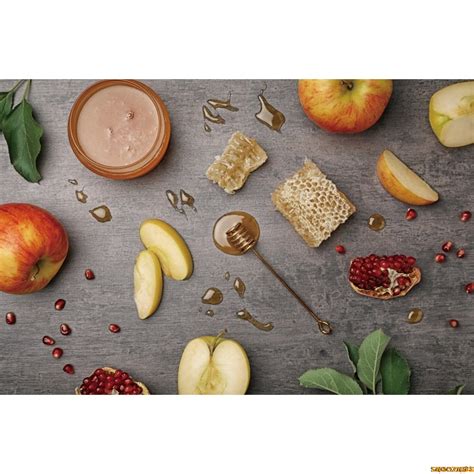 Rosh Hashanah Backdrop Photography Jewish New Year Party R Hy Food