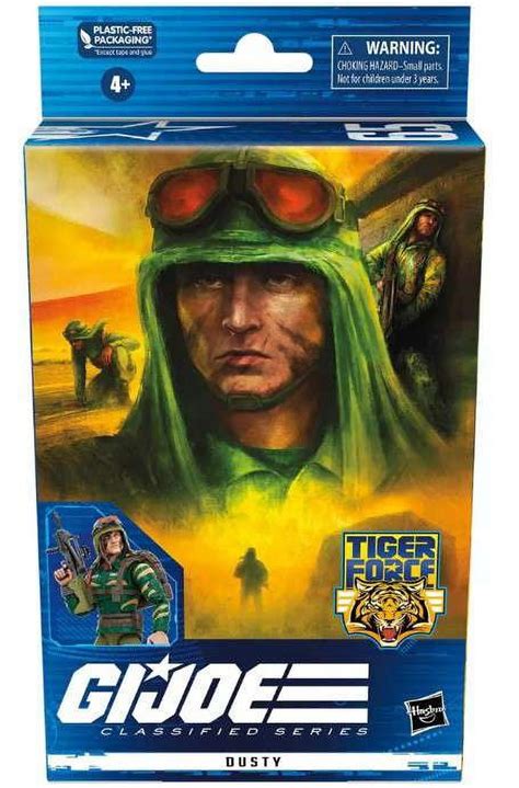 Hasbro Gi Joe Classified Series Tiger Force Dusty Figure 6 Inch
