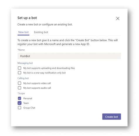 Chatops Setting Up Poshbot For Microsoft Teams The Lazy Administrator