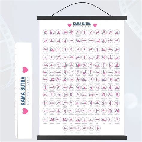 150 Scratch Off Kama Sutra Positions Posters Couples T Couples