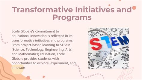 Shaping The Future Of Education Ecole Globales Vision And Commitment Pptx