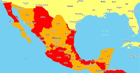 The Most Dangerous States To Travel In Mexico The Mazatlan Post