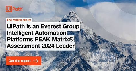 Intelligent Automation Platforms Peak Matrix® Assessment 2024 Uipath Uipath