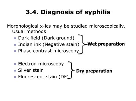 Syphilis Serology Serological Test For Medical Laboratory Ppt