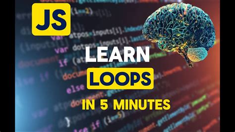 Learn Javascript Step By Step Loops Youtube