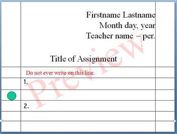 Heading Format How To FREEBIE By The Middle Ground TPT