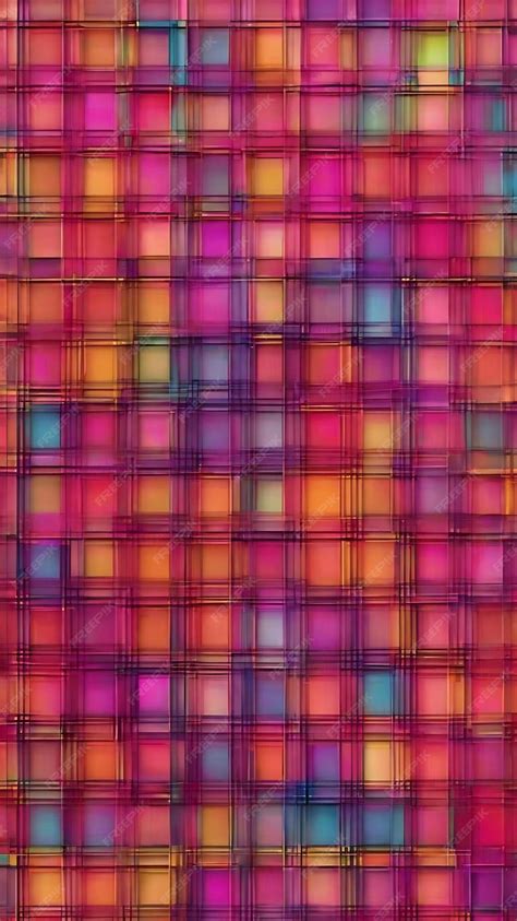 Premium Photo Seamless Modern Sqaure Grid Pattern Wall Texture Background