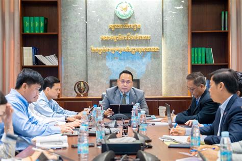 កិច្ចប្រជុំក្រុមការងារ ពាក់ព័ន្ធនឹងការគ្រប់គ្រង និងប្រមូលចំណូលរបស់ក្រសួងសាធារណការ និងដឹកជញ្ជូន