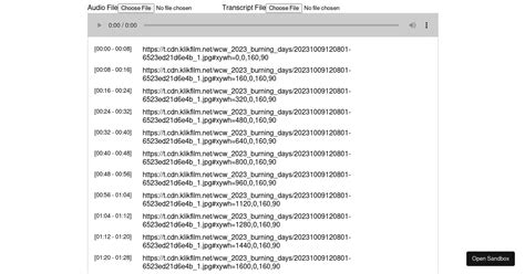 Webvtt Player Examples Codesandbox