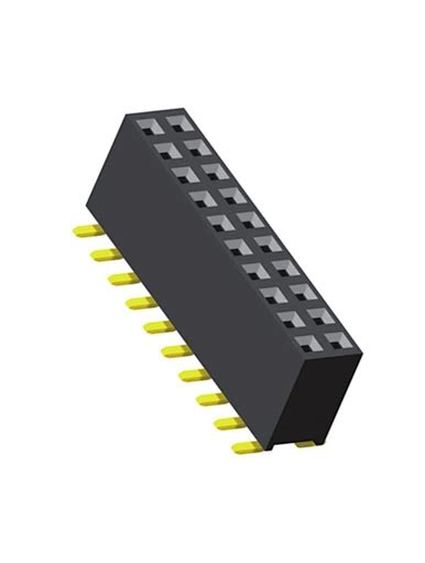 2 54mm Female Header 2x10p Female Header Hecon Hecon