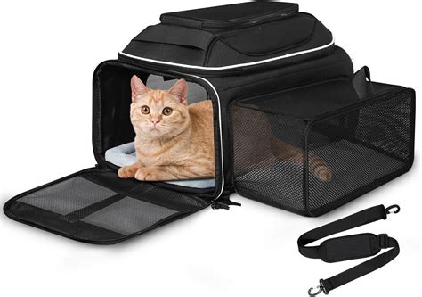 Petskd Top And Side Expandable Pet Carrier 17x12x85 Inches Jetblue