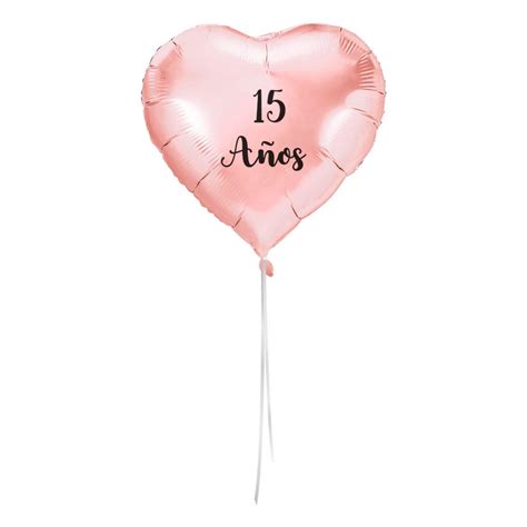 Globo Con Helio Números Personalizados Para Quinceaños Aniversario