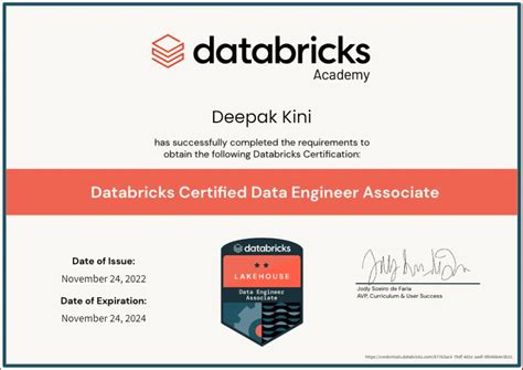 Databricksacademy Databricks Dataengineer Datalakehouse Deepak Kini