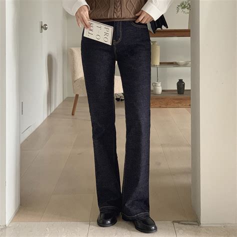 아뜨랑스 💣빅 할인 아뜨데이 특가 🚚부분당일발송 주문폭주 버티컬 히든밴딩 부츠컷 생지 데님팬츠 Ps4670 통통