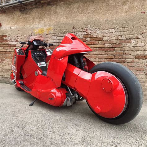 Real Life Shotaro Kanedas Akira Bike By Belandbel Glows In The Dark With