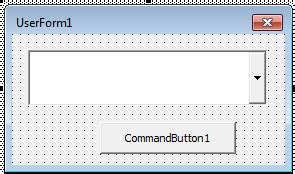 Excel Populating Combobox With Dynamic Horizontal Range Stack Overflow
