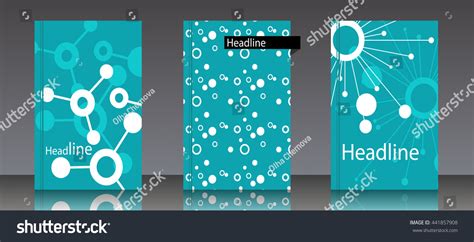 Set Digital Backgrounds Dna Molecule Structure Stock Vector Royalty Free 441857908 Shutterstock