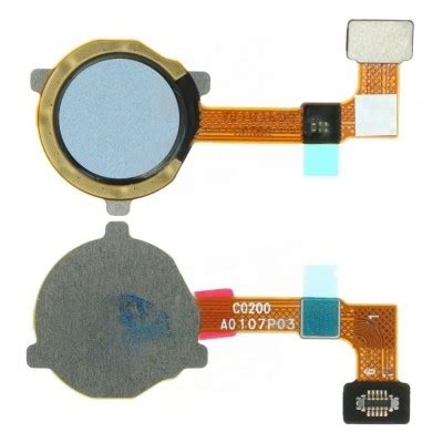 Fingerprint Sensor With Flex Cable For OPPO A15 Blue Bazzarking Com