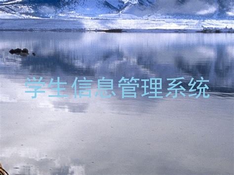 探究湖北地区高校学工系统的现代化与创新 学生信息管理系统 学生信息管理系统
