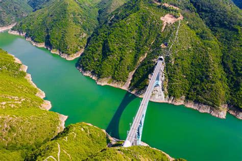 洛河流入河南境内画面首次曝光这组航拍难得一见 大河新闻