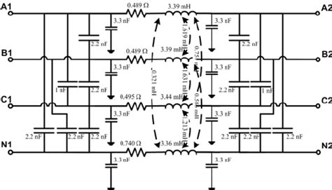 Pcb For The Line Capacitances Download Scientific Diagram