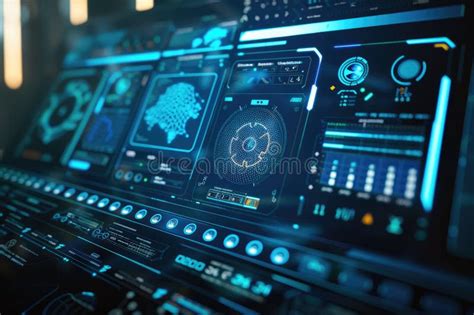 Advanced Aipowered Medical Diagnostic Interface For Futuristic