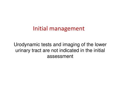 Algorithms Of Incontinence Management Men Ppt Download