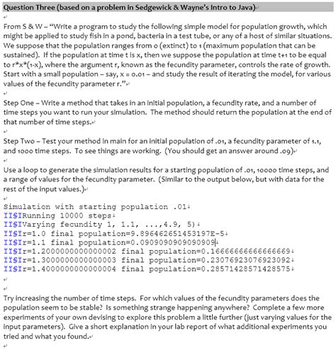 Solved From S W Write A Program To Study The Following Chegg Com