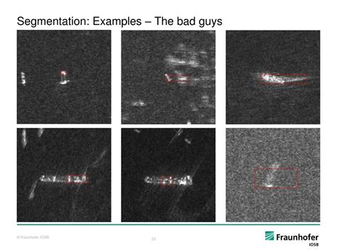 Ppt Segmentation And Classification Of Man Made Maritime Objects In Terrasar X Images