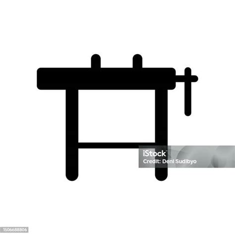 워크 벤치 아이콘 벡터 디자인 템플릿 간단하고 현대적인 가구에 대한 스톡 벡터 아트 및 기타 이미지 가구 가정의 방 개념