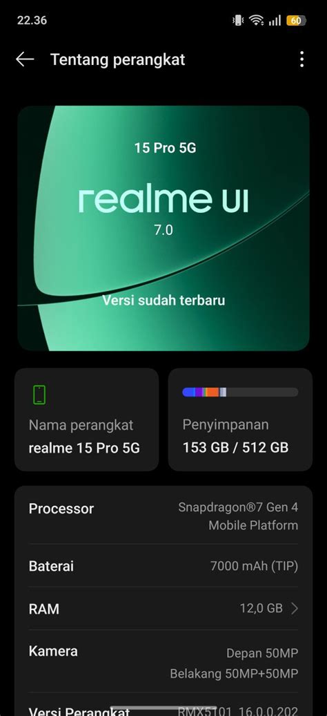 Realme Fans Indonesia Tor Monitor Ketua Realme 15 Pro Sudah Dapat Update Ui 7 0 Harap Di Cek