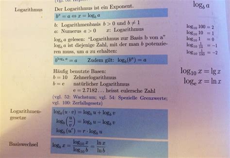 Welches Logarithmus Gesetz Ist Das Welche Regel Steckt Dahinter Mathelounge