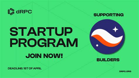 Drpc Startup Program Supporting Starknet Devs