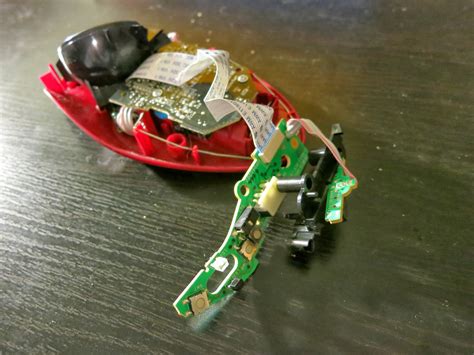 The Destitute Developer Logitech Cordless Optical Trackman Mouse Wheel Button Replacement