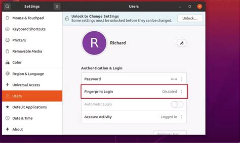 how to login with a fingerprint in ubuntu linux geek rewind